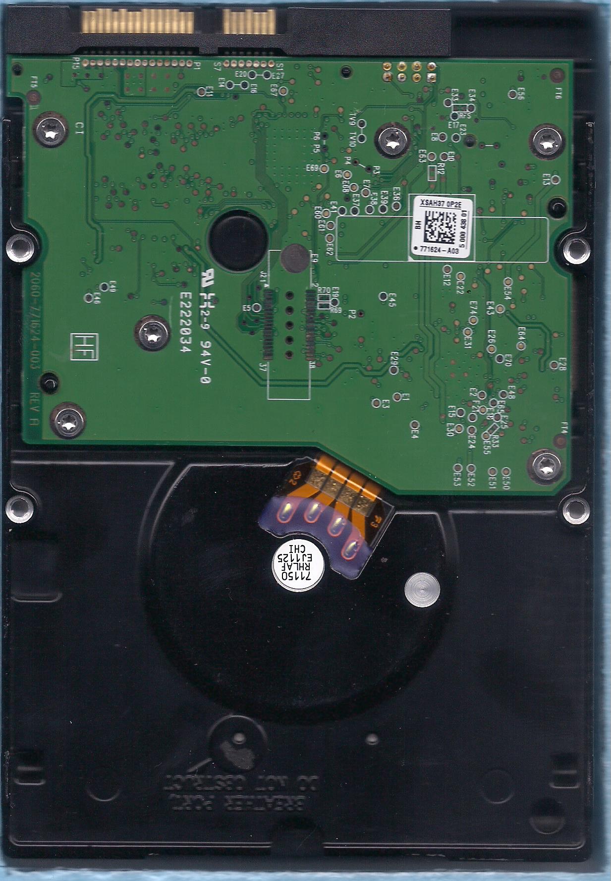 Western Digital WD2002FAEX-007BA0 2TB HBRCHV2AA WMAY02228632 Donor Hard ...